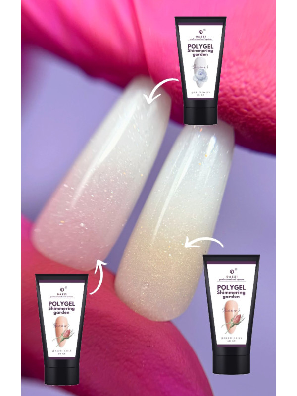 Shimmer polygel "Shimmer 2", rose pâle, 60gr achetez en ligne qualité ...